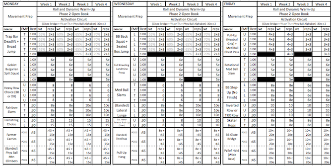 FREE 16-Week “Off-Season Baseball” Template – All Star Performance